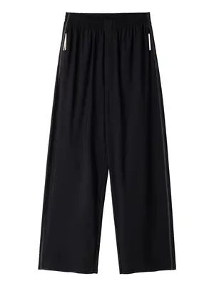 Sunnei Elasticated-waistband Trousers - Black