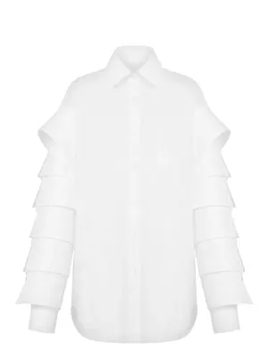 Moschino Flared Shirt - White