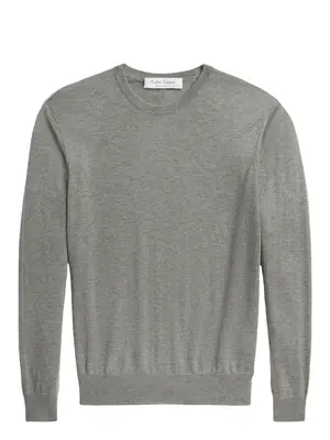 Ralph Lauren Purple Label Jersey-knit Cashmere Pullover - Grey