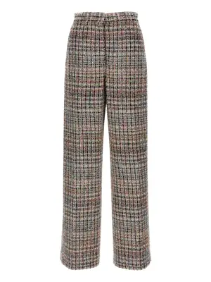 Missoni Micro-sequin Tweed Trousers - Black