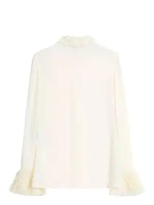 Valentino Garavani Georgette Shirt - White