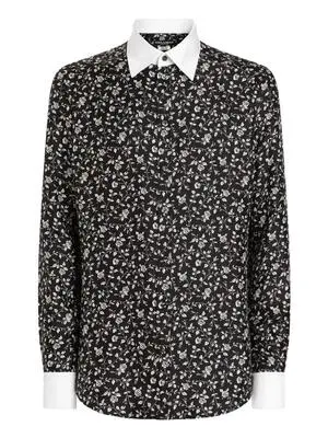 DOLCE & GABBANA Floral-print Shirt