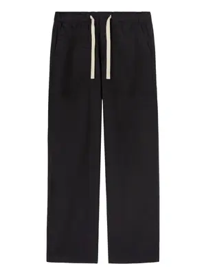 Palm Angels Logo-print Trousers - Black