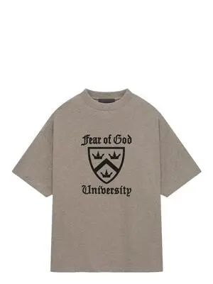 Fear Of God Essentials Heavy Crewneck Sweatshirt Tee Shirt - Heather Gray