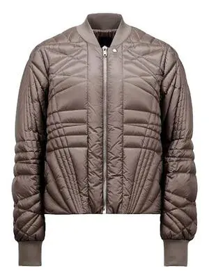 Rick Owens X Moncler Woven Megapenta Flight Jacket - Dust