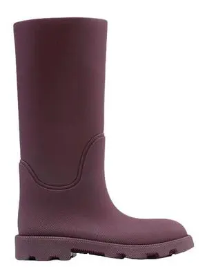 Burberry Marsh Rain High Boots - Plum