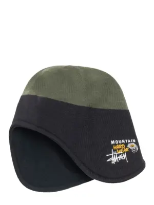 StÜssy X Mountain Hardwear Ear Flap Beanie - Poblano/black