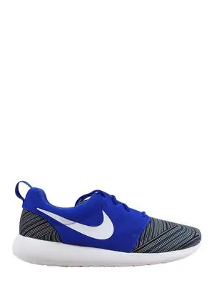 Nike Roshe One Print Sneakers - Racer Blue/white/blue Grey