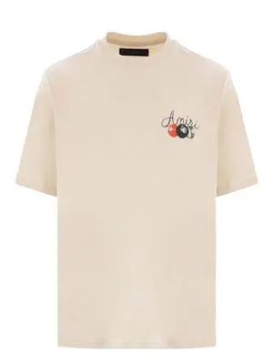Amiri Pool Cue Tee Shirt - Alabaster