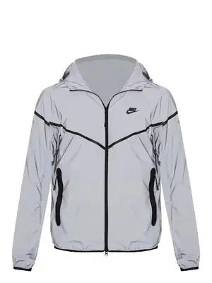 Nike Tech Woven Flash Jacket - Reflect Silver/black