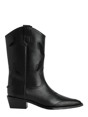 ZADIG&VOLTAIRE Cara Western Ankle Boots