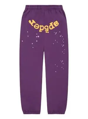 SP5DER Star Og Web V2 Sweatpant Purple