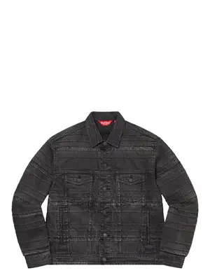 Supreme Supreme Layered Denim Trucker Jacket Black