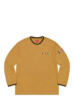 Supreme Logo Long-sleeve Top - Tan