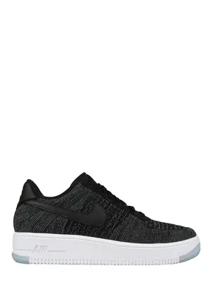 Nike Air Force 1 Flyknit Sneakers - Black