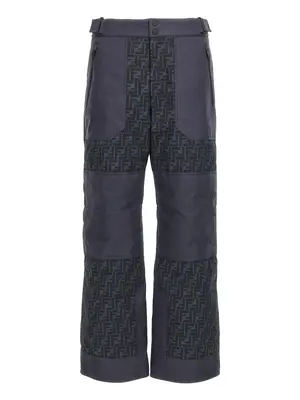 Fendi Ff Ski Pants - Blue