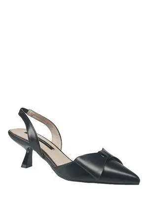 French Connection French Connection Slingback Flared Heel Black