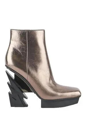 United Nude Glam Square Boot - Gun Metal