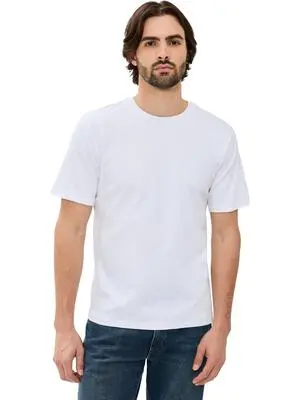 Rag & Bone Pima Interlock Tee - White
