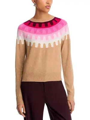 Jumper 1234 Cashmere Crewneck Sweater - Sandstone