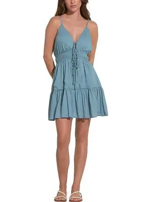 Elan Spaghetti Strap Dress - Teal