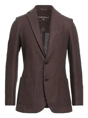 CIRCOLO 1901 Blazer Size Cotton, Linen - Brown