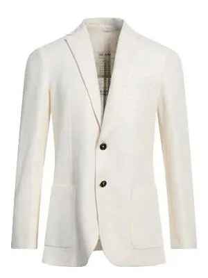 CIRCOLO 1901 Blazer Size Cotton, Linen - White