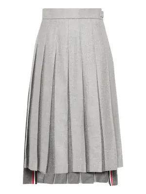 THOM BROWNE Thom Browne Pleated Midi Skirt