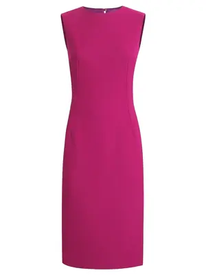 Dolce & Gabbana Crepe Dress - Purple