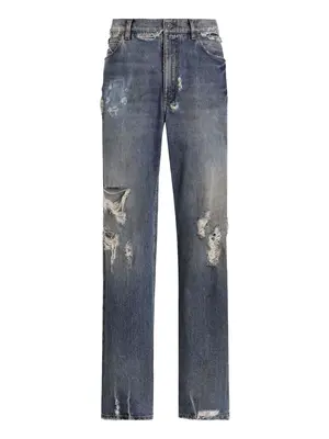 Dolce & Gabbana Wide-leg Jeans - Blue