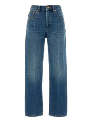 Tory Burch Slim-cut Jeans - Blue