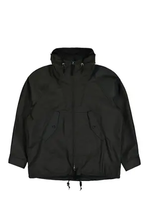 Comme Des Garçons Zip-up Hooded Jacket - Black