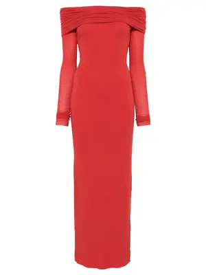 MANURI Amara Maxi Dress - Red