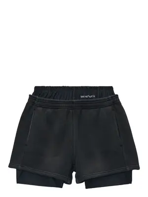 Alexander Wang Layered Shorts - Black