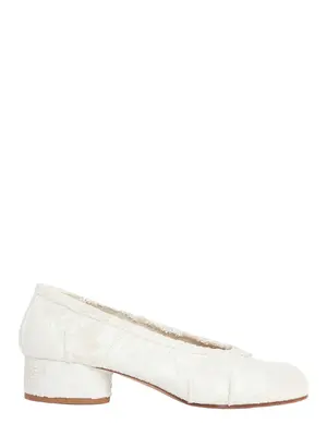 MAISON MARGIELA 30mm Tabi Pumps - White