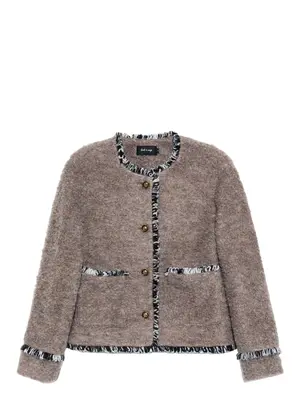 TOUT A COUP Faux-fur Jacket - Brown