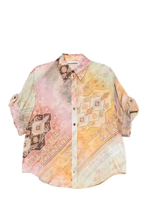 Zimmermann Tallow Shirt - Brown