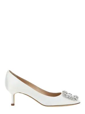 MANOLO BLAHNIK Manolo Blahnik 50mm Hangisi Pumps