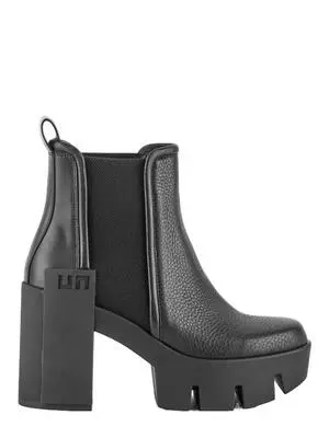 United Nude Grip Chelsea Mid Lug Platform Bootie Black