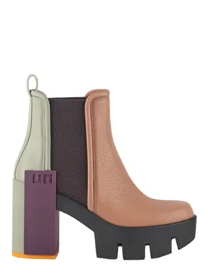 United Nude Grip Chelsea Mid Lug Platform Bootie Canyon