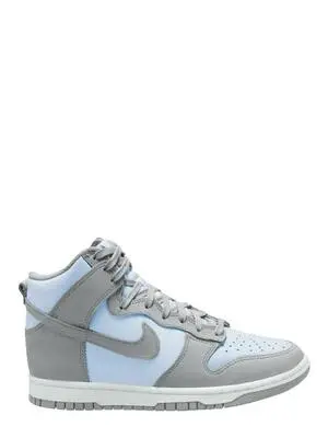 Nike Dunk High Basketball Sneakers - Blue Tint/light Smoke/white