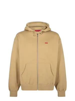 Supreme Small Box Fw24 Dark Tan Hoodie - Brown