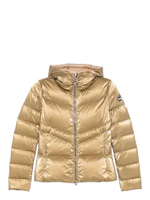 COLMAR Metallic-effect Down Jacket - Gold