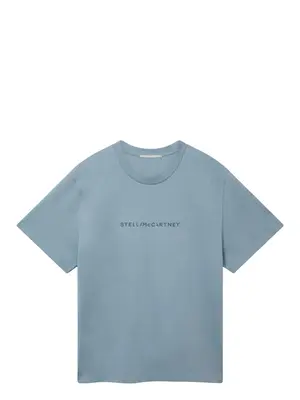 Stella McCartney Logo-print T-shirt - Blue
