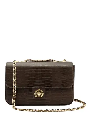 ISLA Anne Jumbo Shoulder Bag - Brown