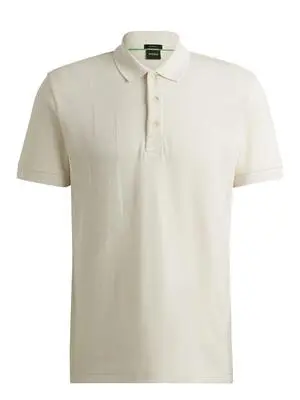 BOSS Logo-print Polo Shirt - Neutrals