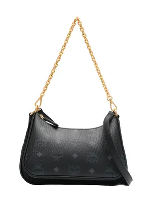Mcm Aren Crossbody Bag - Black