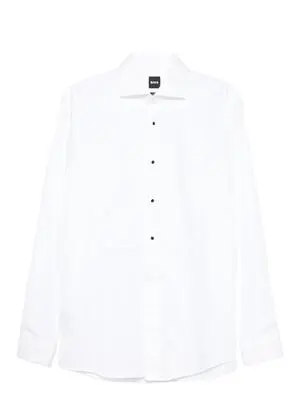 BOSS Bib-panel Shirt - White