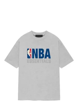 Fear Of God Essentials Nba Tee Shirt - Light Heather