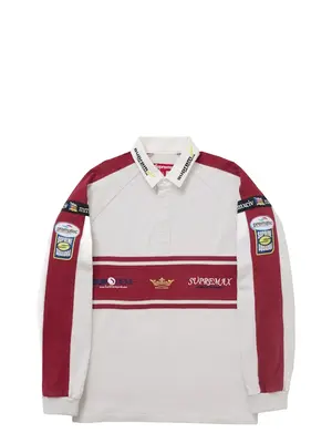 Supreme Supreme Chest Stripe Rugby Red